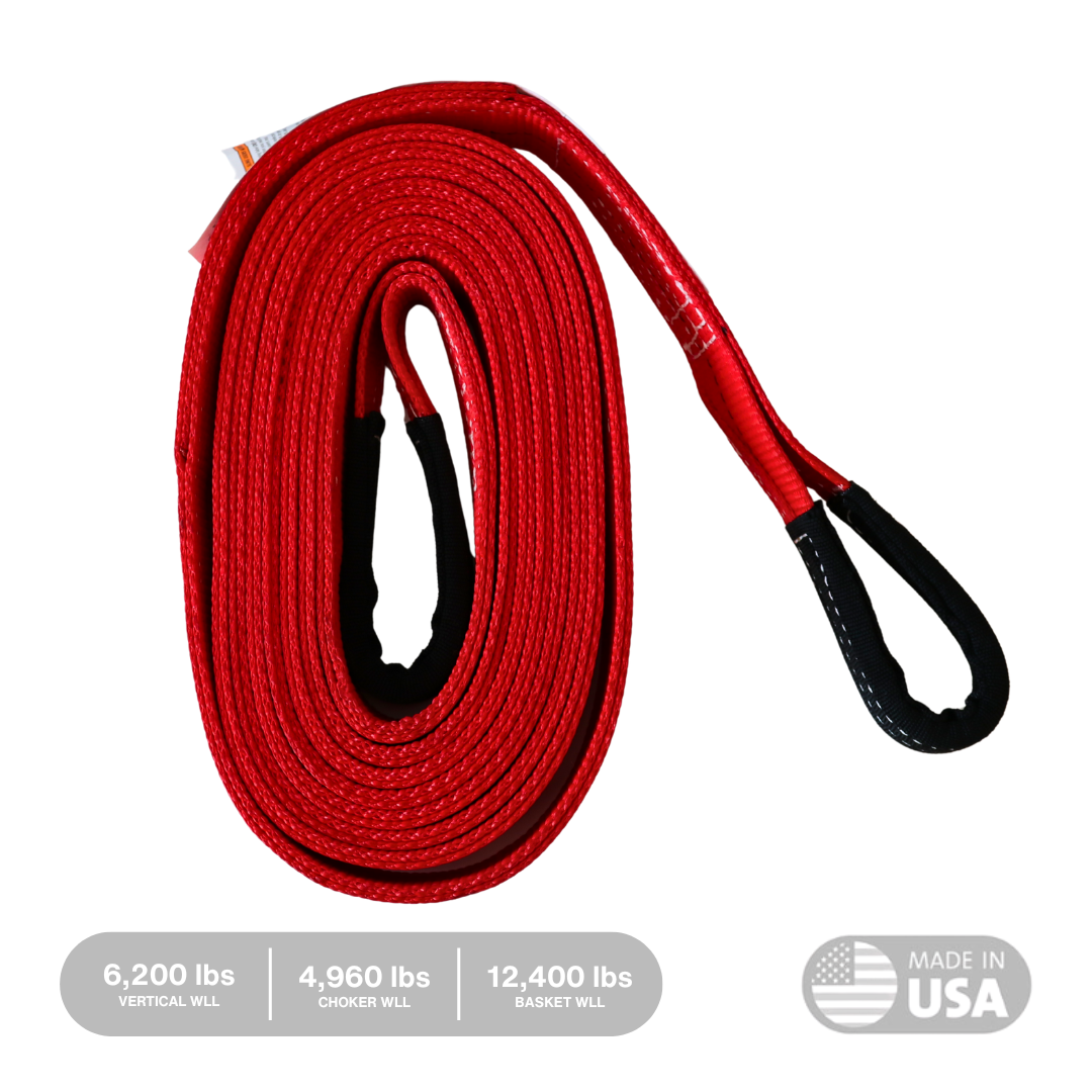 2" Heavy Duty Tow Strap – GustoVans