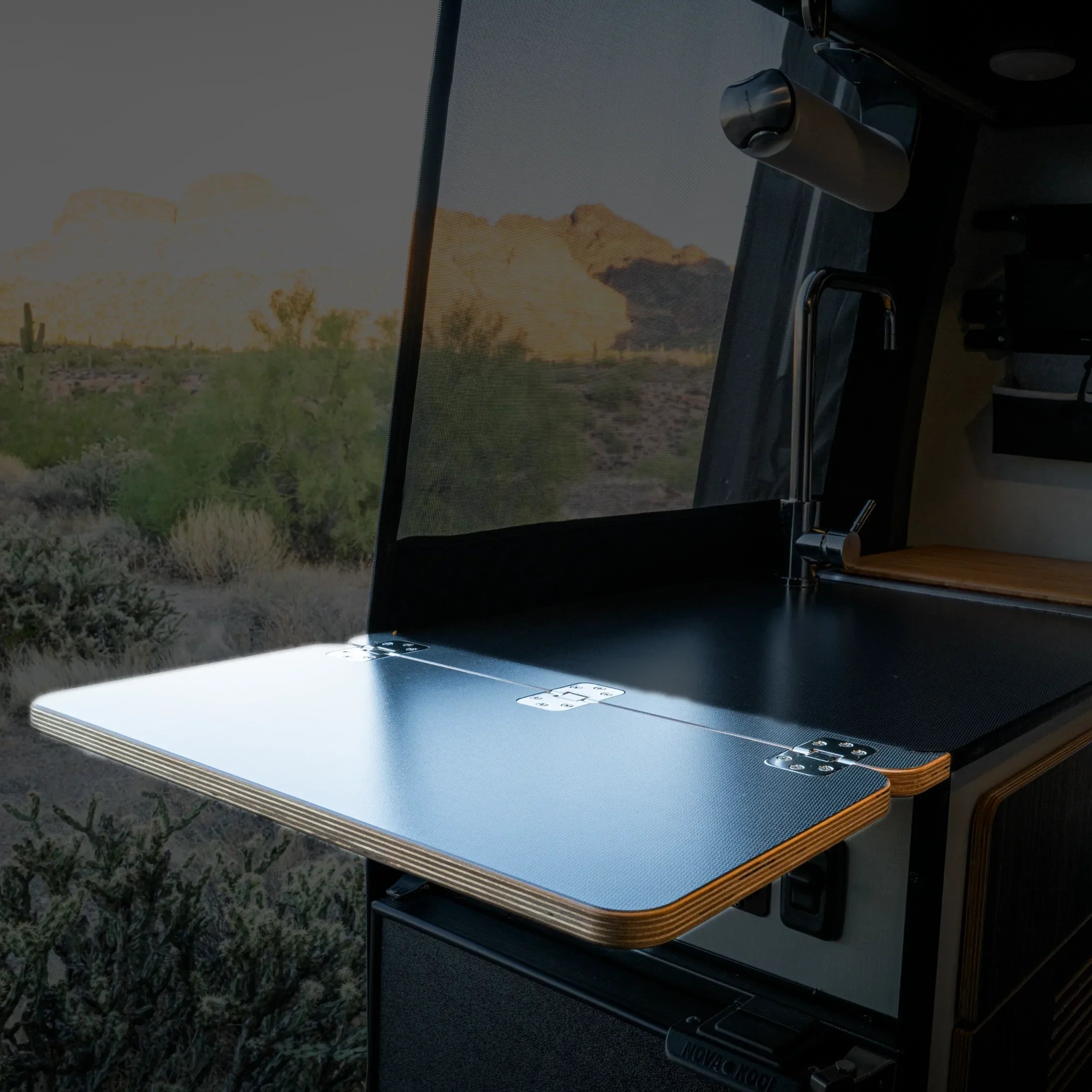 Folding Countertop Extension - Revel '21-'24 – GustoVans