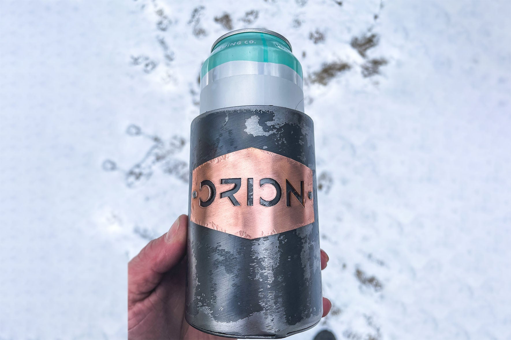 Forged Steel Beer Coozie - Limited Edition – GustoVans