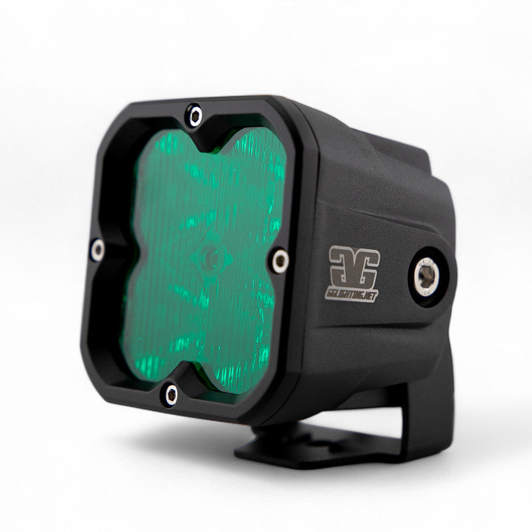 Race Series Flood LED Pod Green – GustoVans