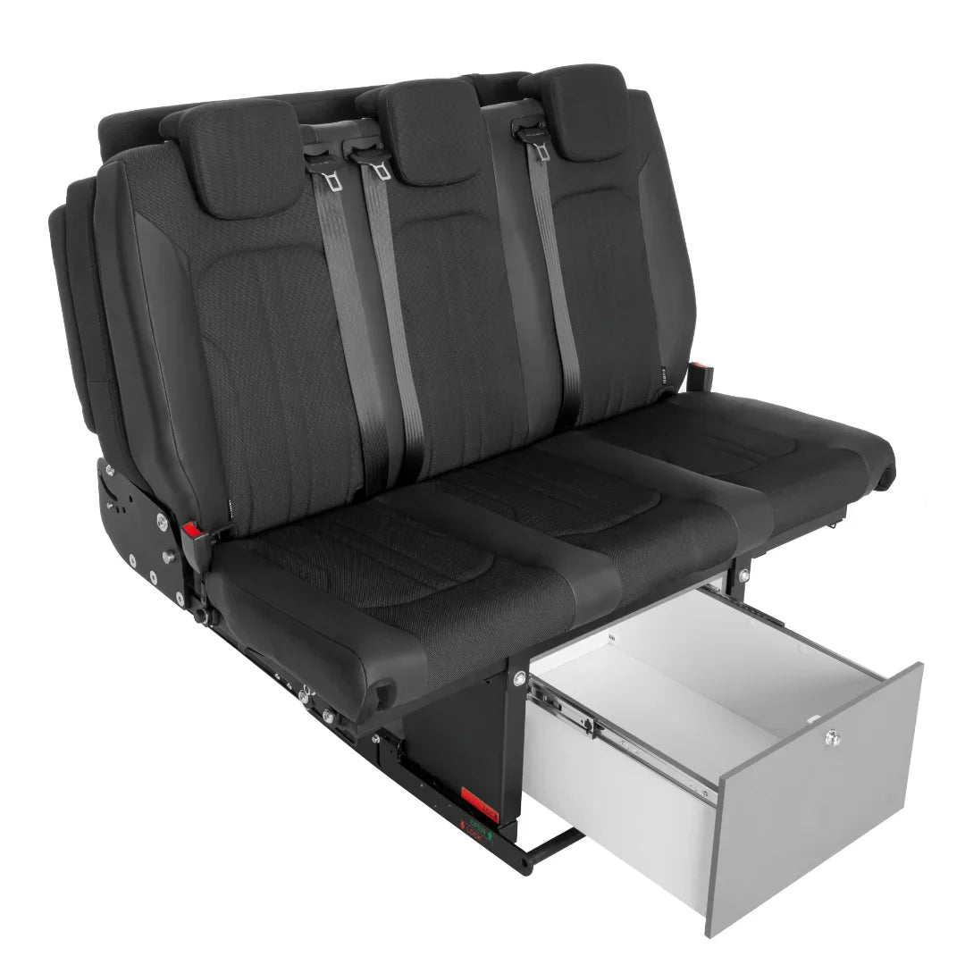 Smartbench SAF 43 – 3 Passenger Bed Bench – Smartfloor – GustoVans