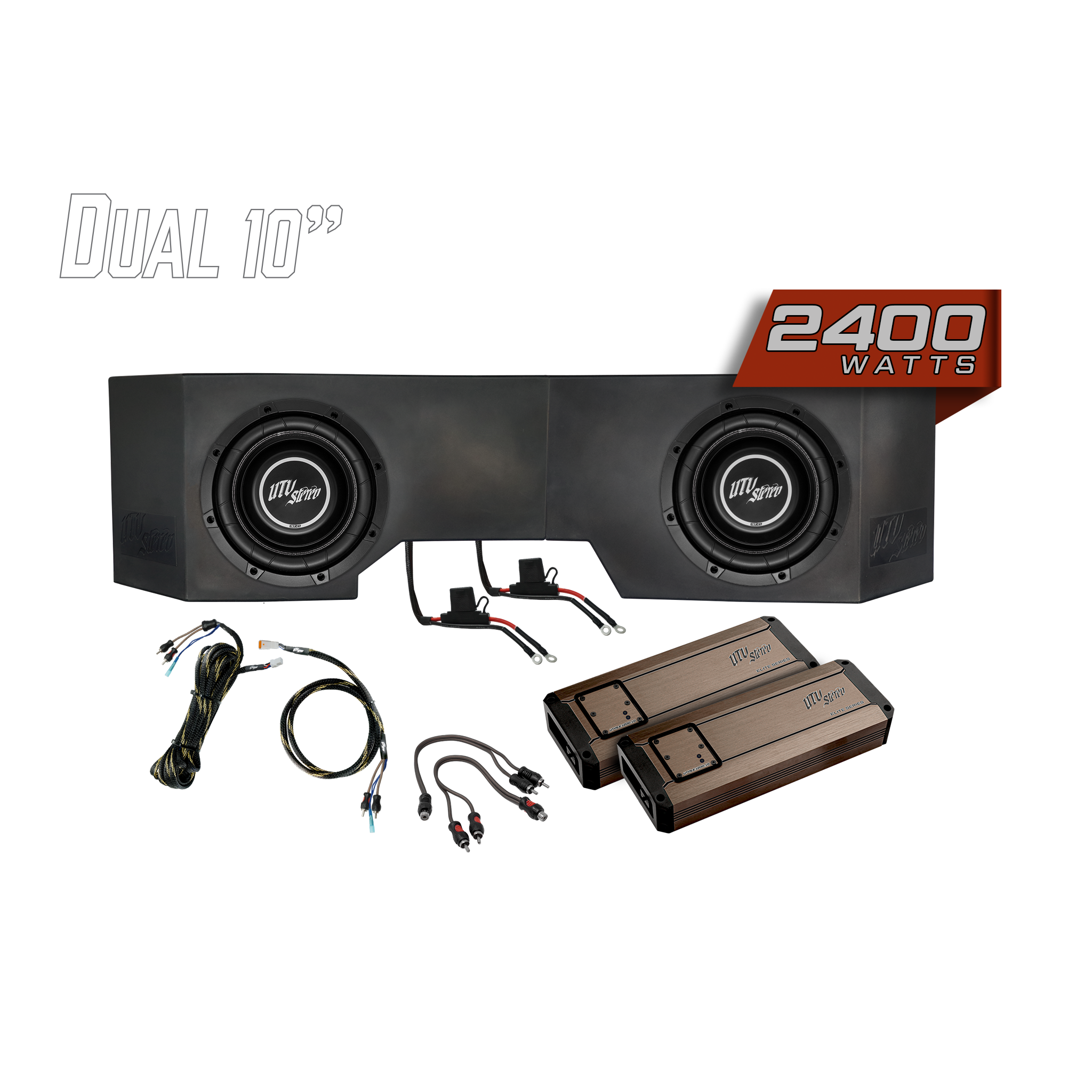 Can-Am® Defender 2400W Dual 10"Subwoofer Kit | UTVS-DEF-SUB-2400-2 ...